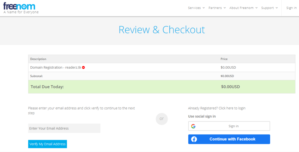 How To Register A Domain On Freenom With Images Readerz